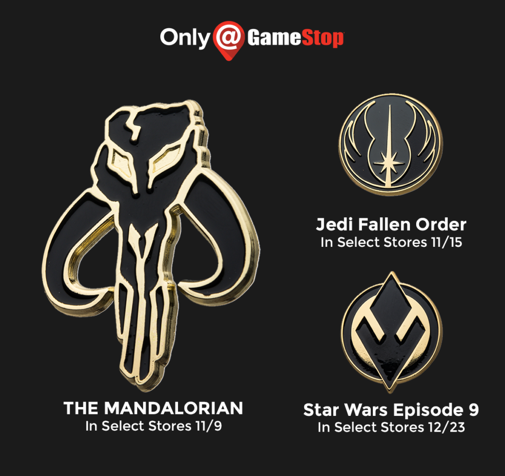 Gamestop : 3 nouveaux Pin's – Mintinbox