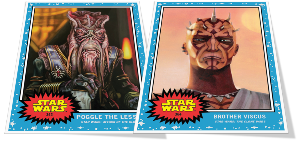 Topps Living set : Poogle le bref et Frère Viscus pour cette nouvelle ...